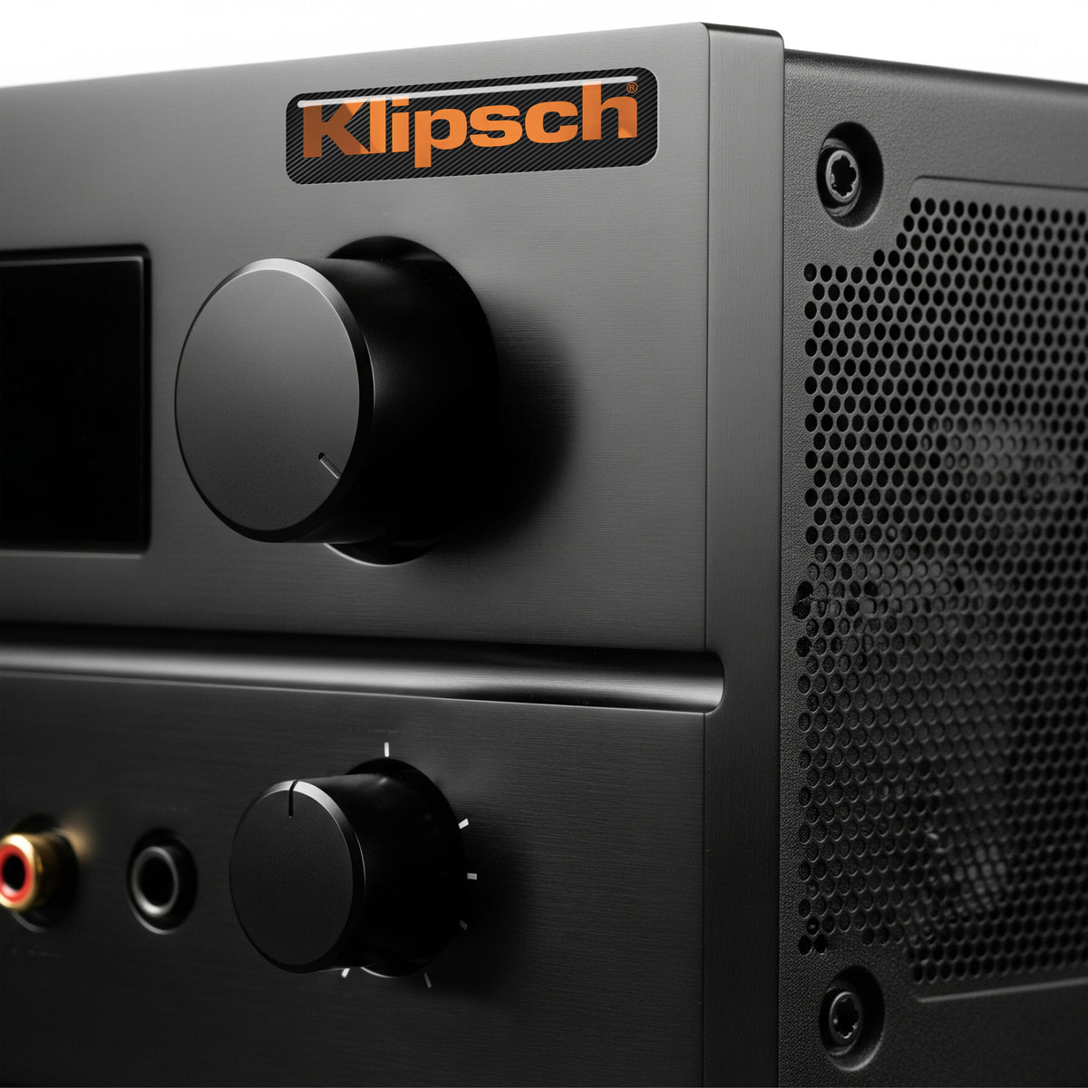 Klipsch Copper 2"x0.5" Chrome Effect Domed Case Badge / Sticker Logo ...
