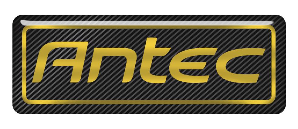 Antec 2.75"x1" Chrome Effect Domed Case Badge / Sticker Logo – Sticker ...