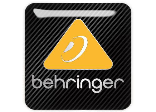 Behringer 1"x1" Chrome Effect Domed Case Badge / Sticker Logo – Sticker ...
