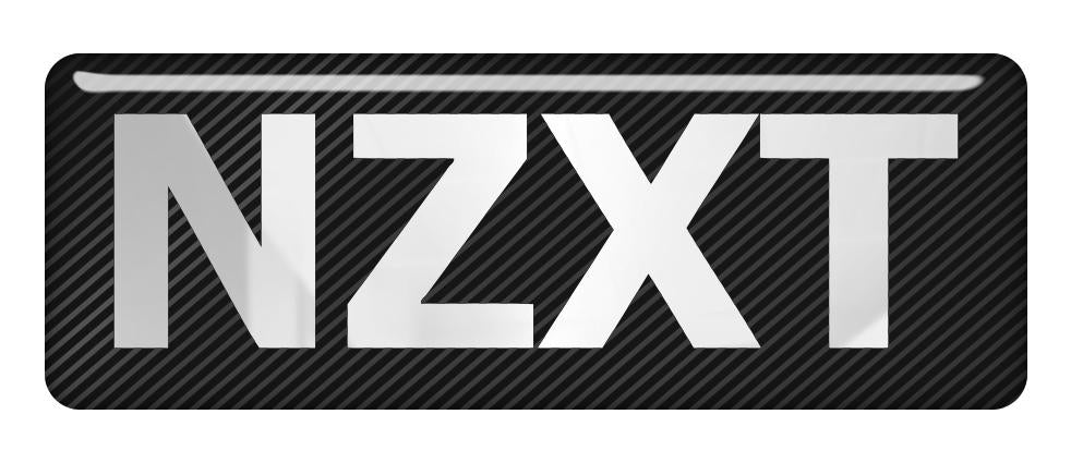 NZXT 2.75"x1" Chrome Effect Domed Case Badge / Sticker Logo – Sticker ...